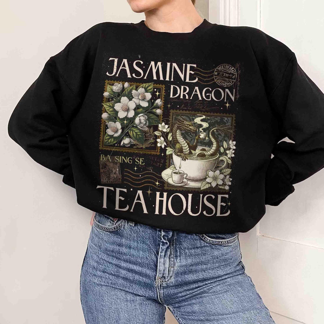Jasmine Dragon Tea Shop Sweatshirt, Uncle Iroh Shirt Gift, Anime Lover ...