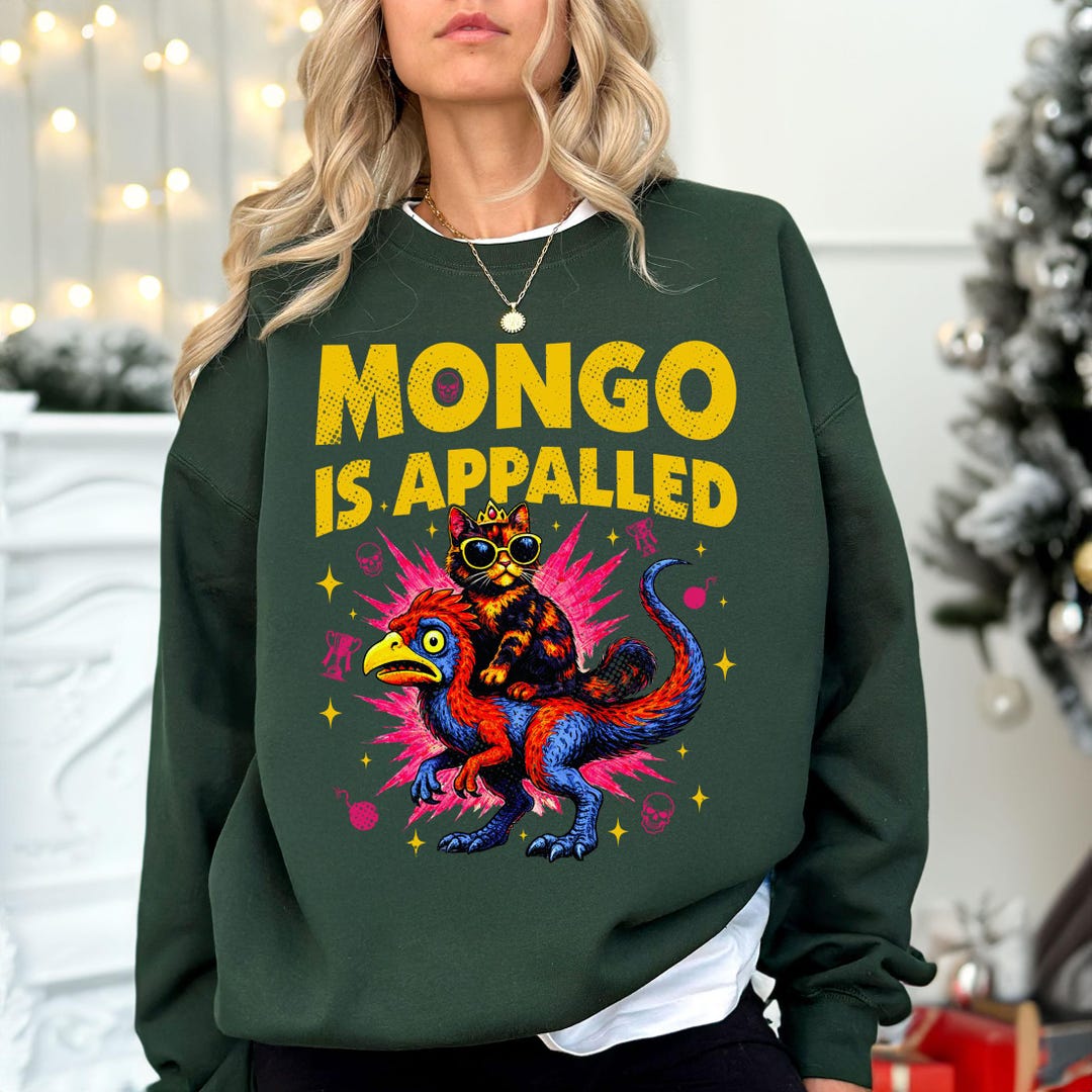 Mongo is Appalled Sweatshirt, Princess Donut and Mongo Shirt, Dungeon ...