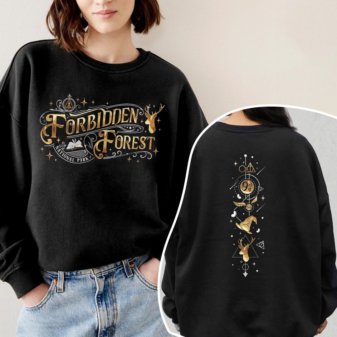 Forbidden Forest Wizard Comfort Colors Shirt, National Park Wizard ...