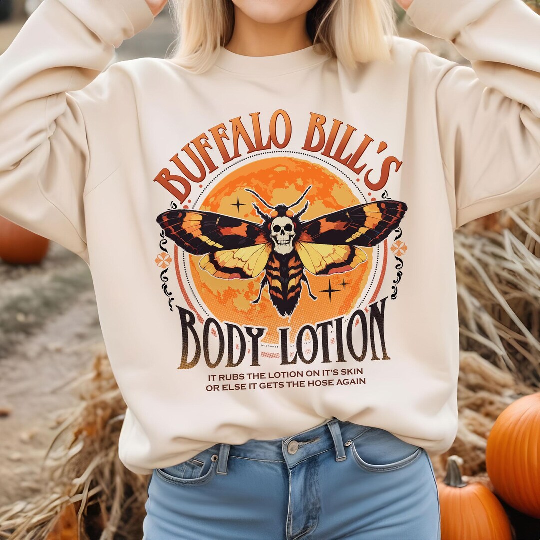 Buffalo Bills Body Lotion Sweatshirt, Halloween Serial Killer Shirt ...