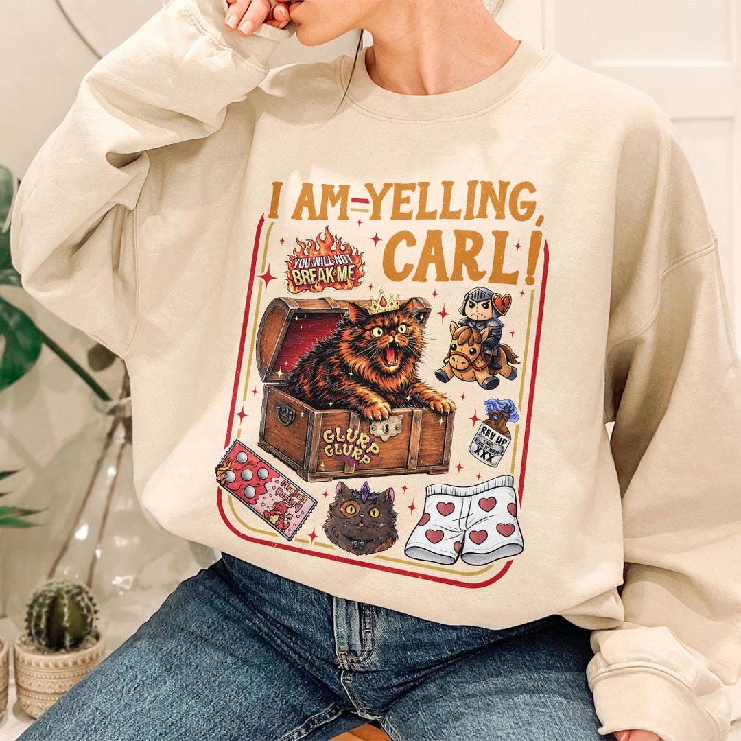 Dungeon Crawler Carl Sweater, Princess Donut and Mongo Sweatshirt ...