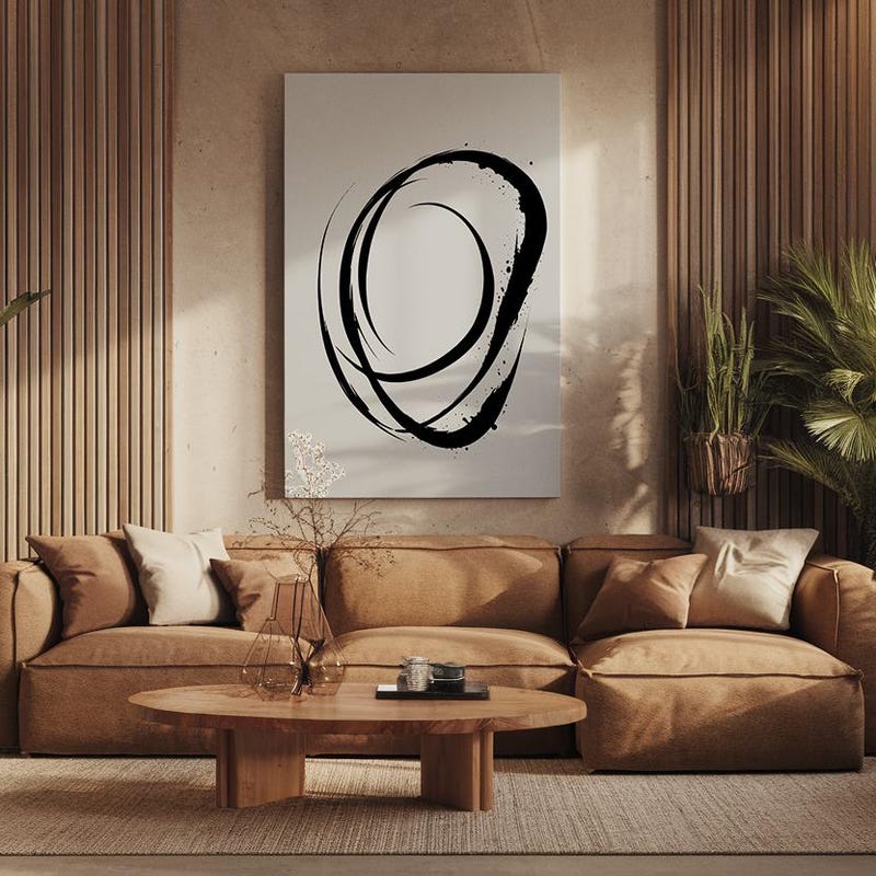 Zen Enso Circle - Etsy