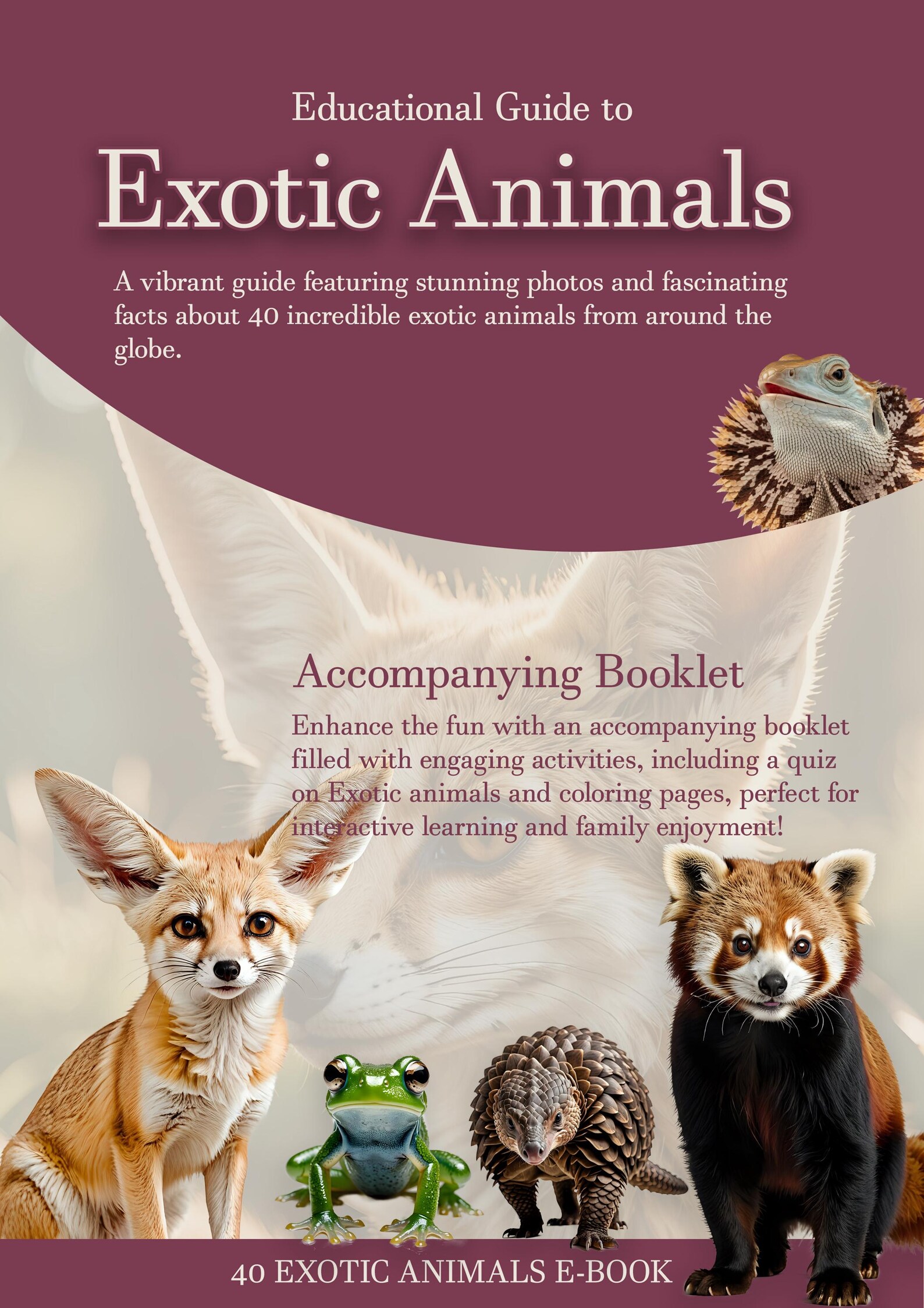Exotic Animals Guide Bundle: E-book, Quiz, Poster (digital Prints) - Etsy
