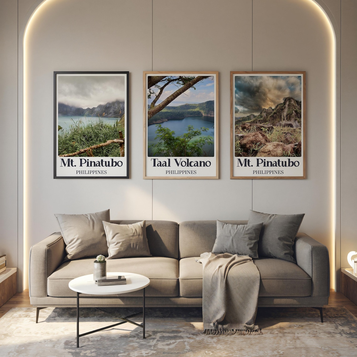 Philippines Travel Art Prints: Filipino Landmarks Decor (set of 12 ...