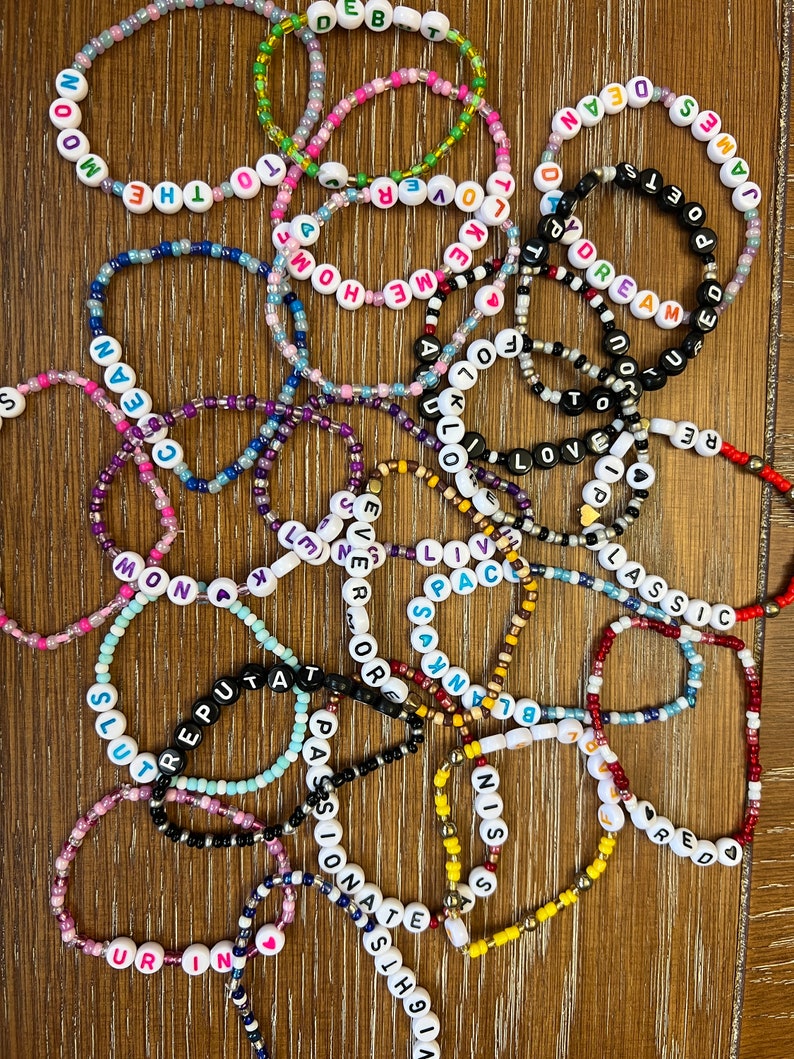 Taylor Swift Inspired Mystery Bracelets - Etsy