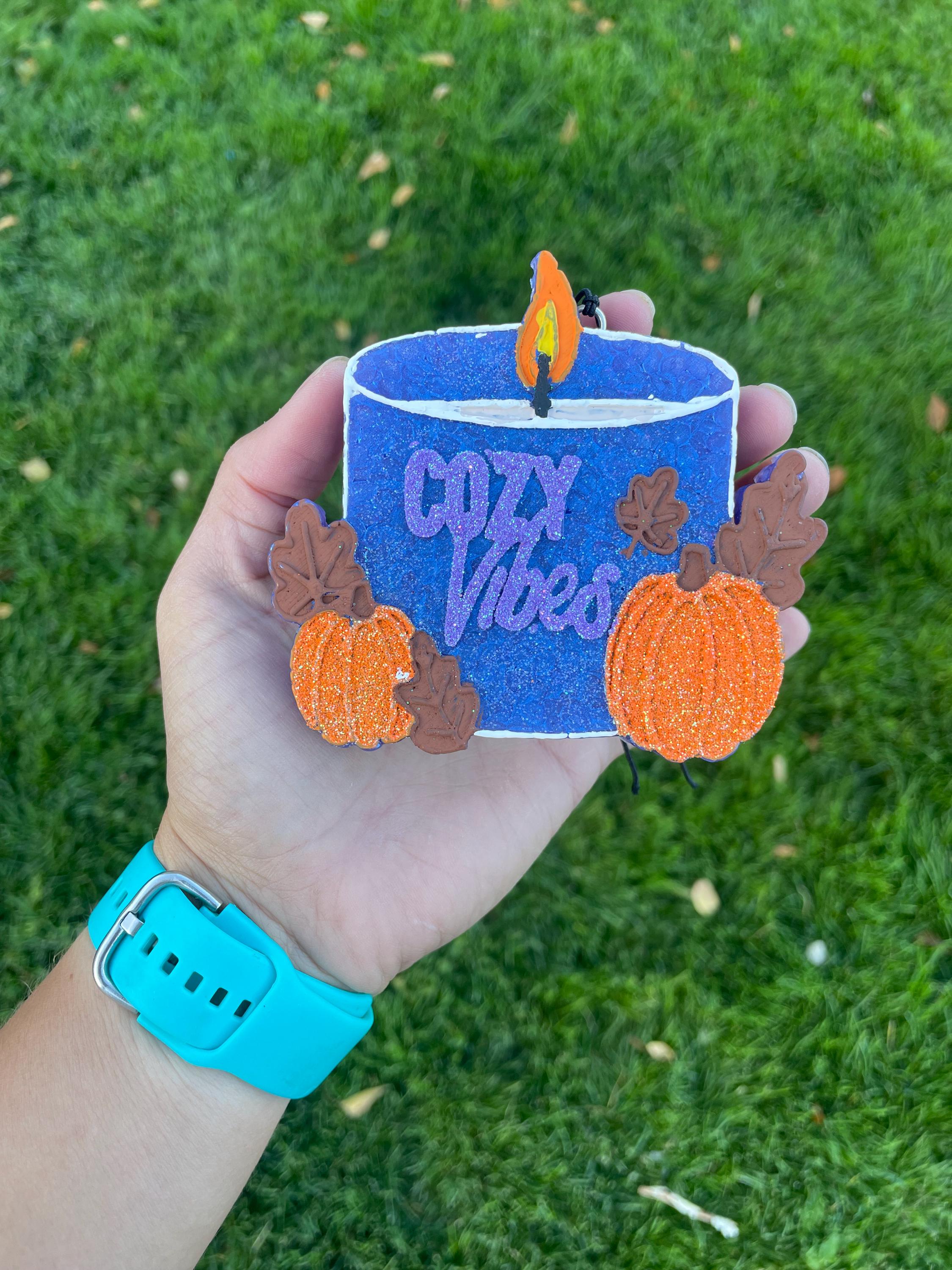Candle Freshie / Air Freshener / Pumpkin Freshie / Cozy Vibe Freshie - Etsy