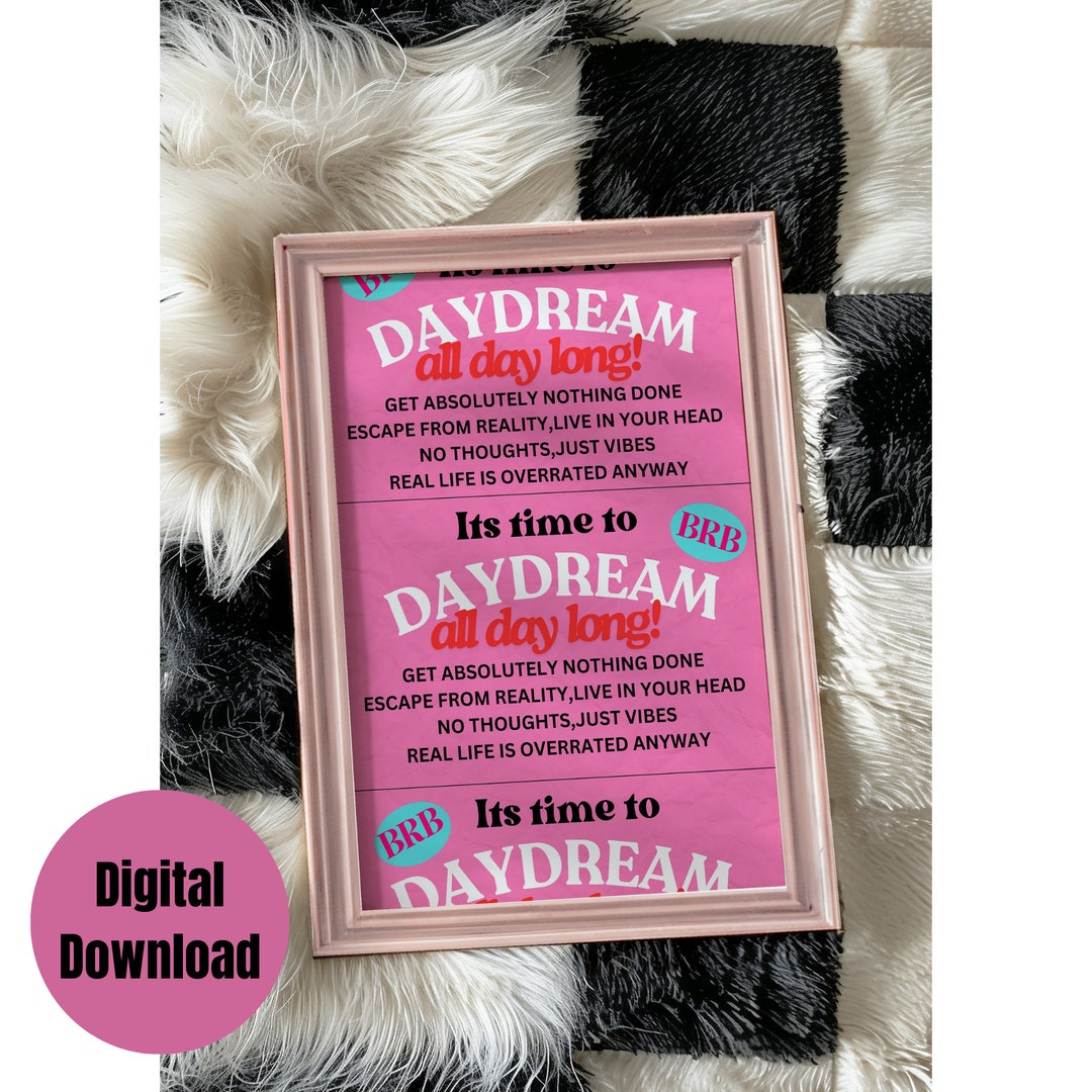 Retro Digital Poster Print, Printable Vintage Wall Art, Instant ...