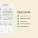 Template brand board éditable Canva Illustrator | kit de marque ...