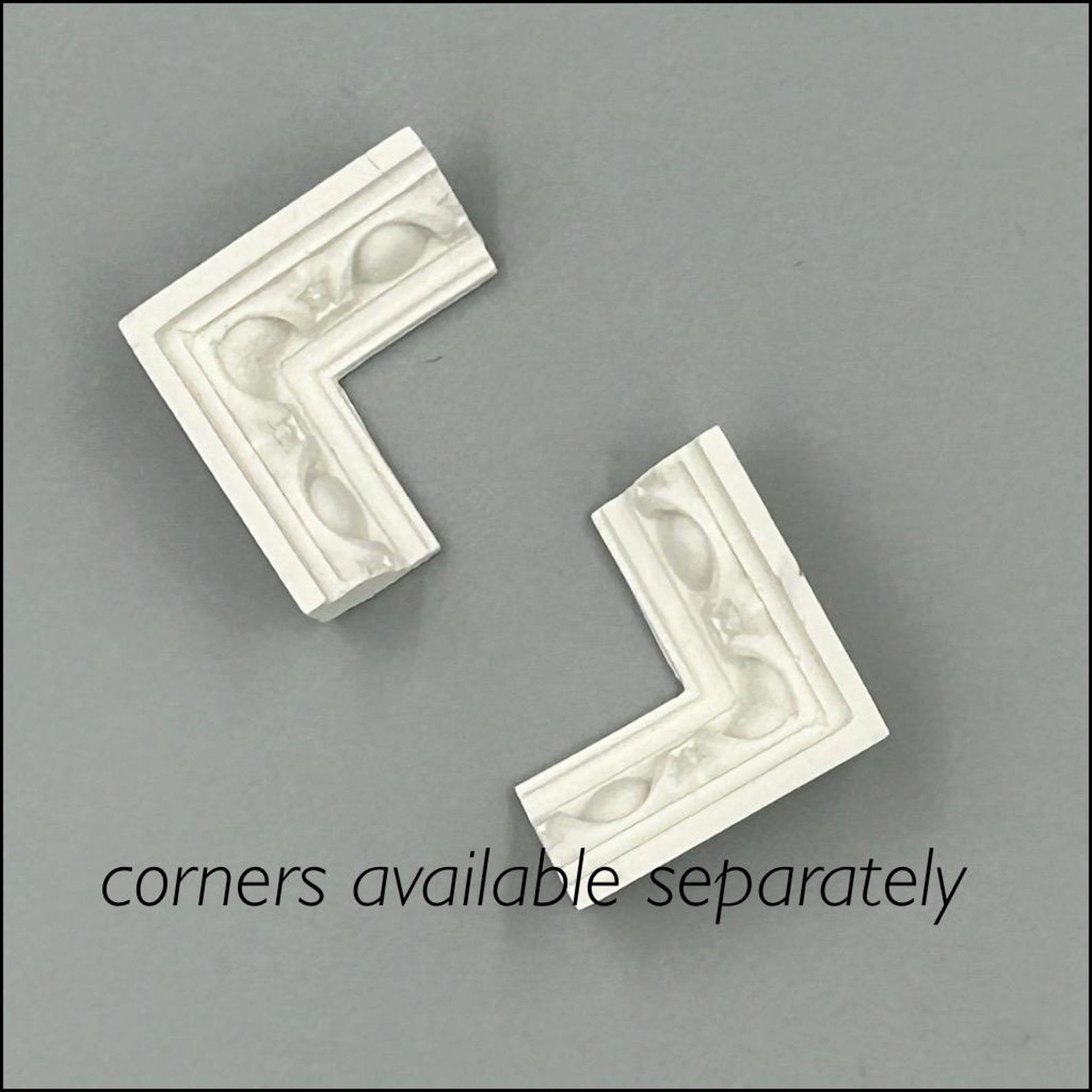 Dolls House Miniature 1/12 Ornate Egg & Dart Coving Crown Moulding ...