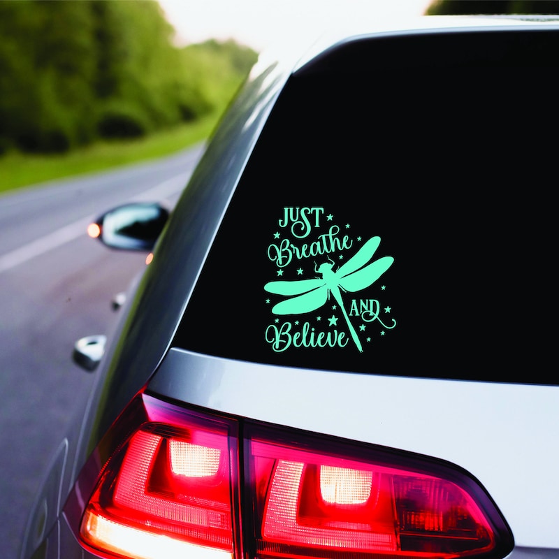 Dragonfly Car Decal - Etsy