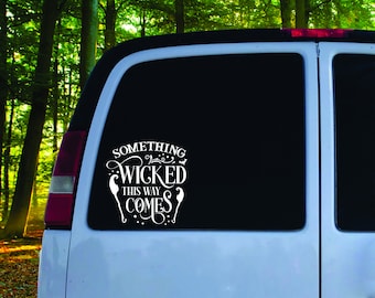 Wicked Window Decal - Etsy