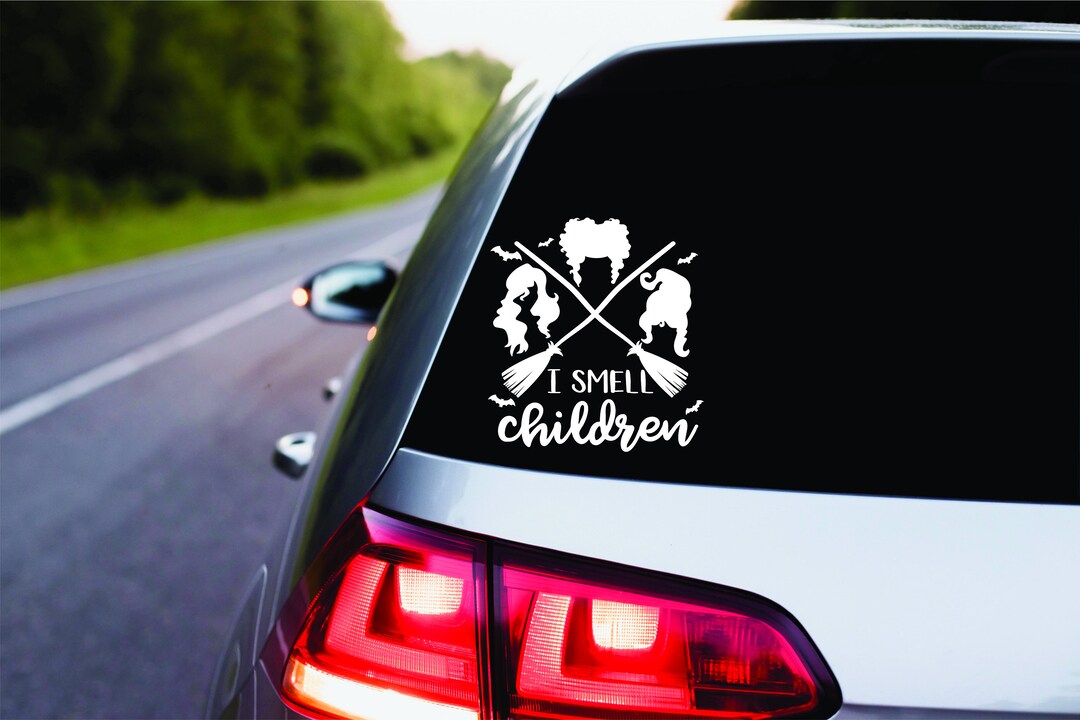 I Smell Children Permanent Vinyl Decal | Witch Vibes | Spooky Vibes ...