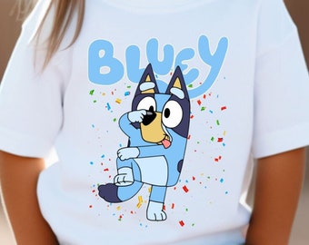 DTF Transfer Sheet, Bluey Dog, Ready to Press - Etsy
