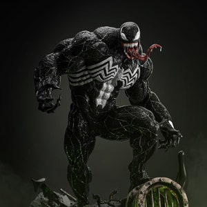 Symbiotic Predator - Tough Resin 1/6 Scale and Bust 3D Resin Model by ...