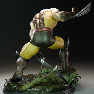 Primal Warrior - the Unyielding Hunter Mutant | Tough Resin 1/6 and 1/8 ...