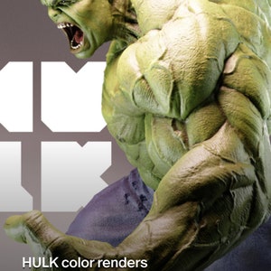 Fierce Green Giant Tough Resin 1/6 and 1/8 Scale 3D Resin Model by ...