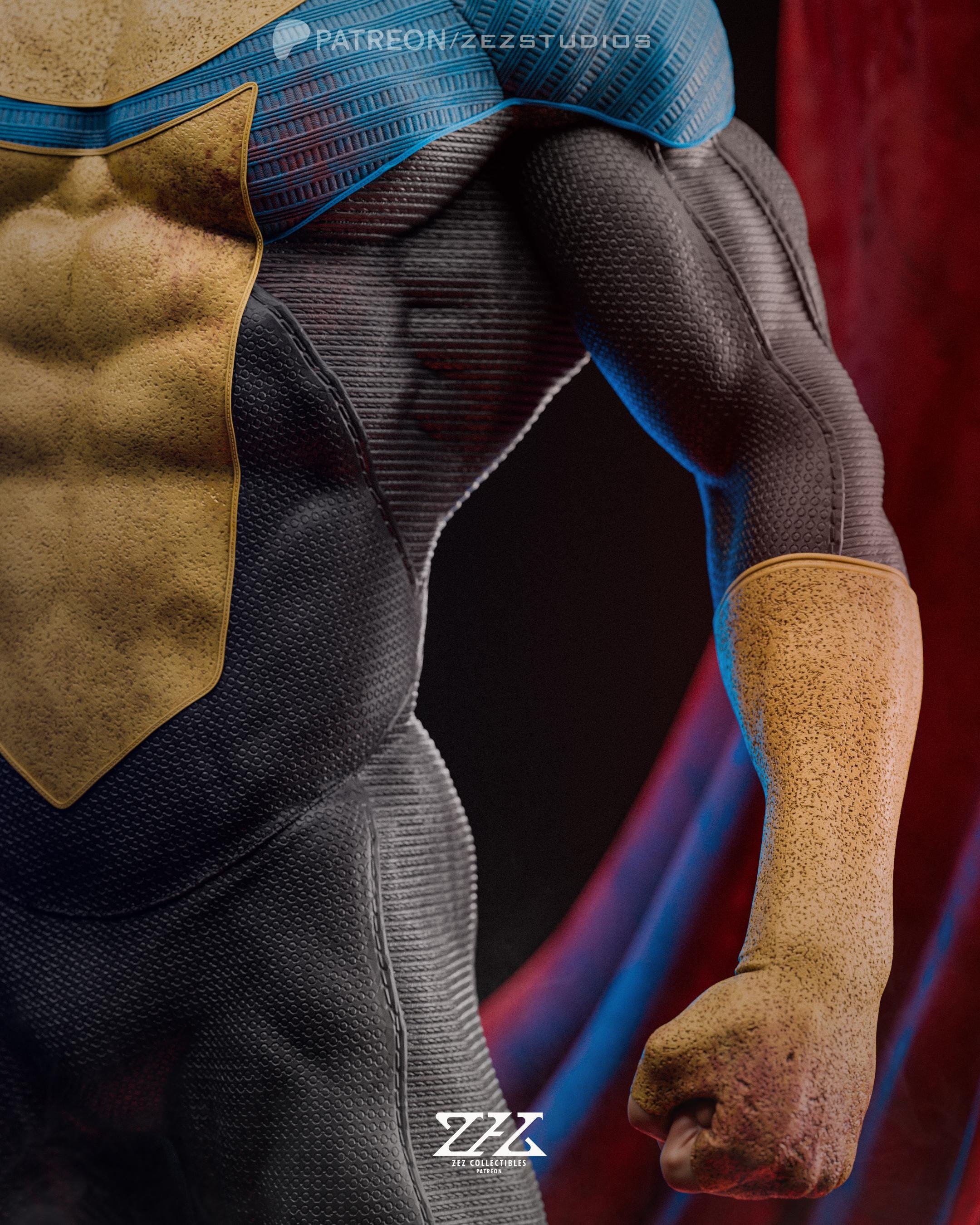 Invincible - Tough Resin 1/6 Scale and Bust 3D Resin Model by Zez ...