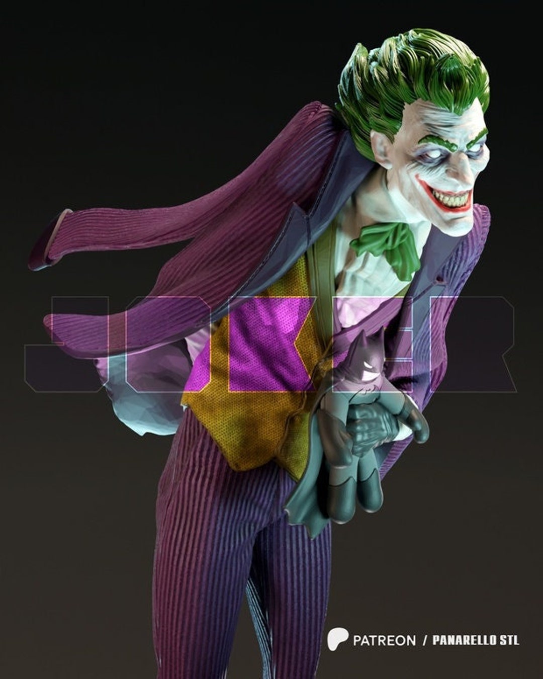 Trickster Villain Tough Resin 1/6 and 1/8 Scale 3D Resin Model by ...