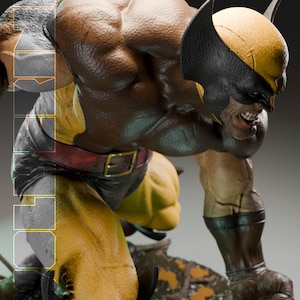 Primal Warrior - the Unyielding Hunter Mutant | Tough Resin 1/6 and 1/8 ...