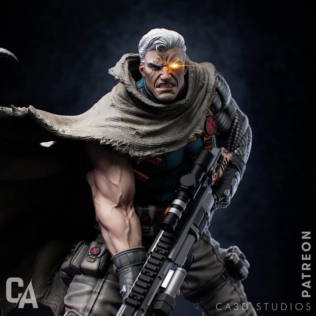Cyborg Veteran Mutant From Future - CA3D Studios | 1/6 Scale Abs-like ...