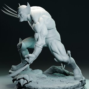 Primal Warrior - the Unyielding Hunter Mutant | Tough Resin 1/6 and 1/8 ...