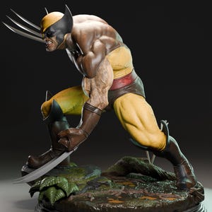 Primal Warrior - the Unyielding Hunter Mutant | Tough Resin 1/6 and 1/8 ...
