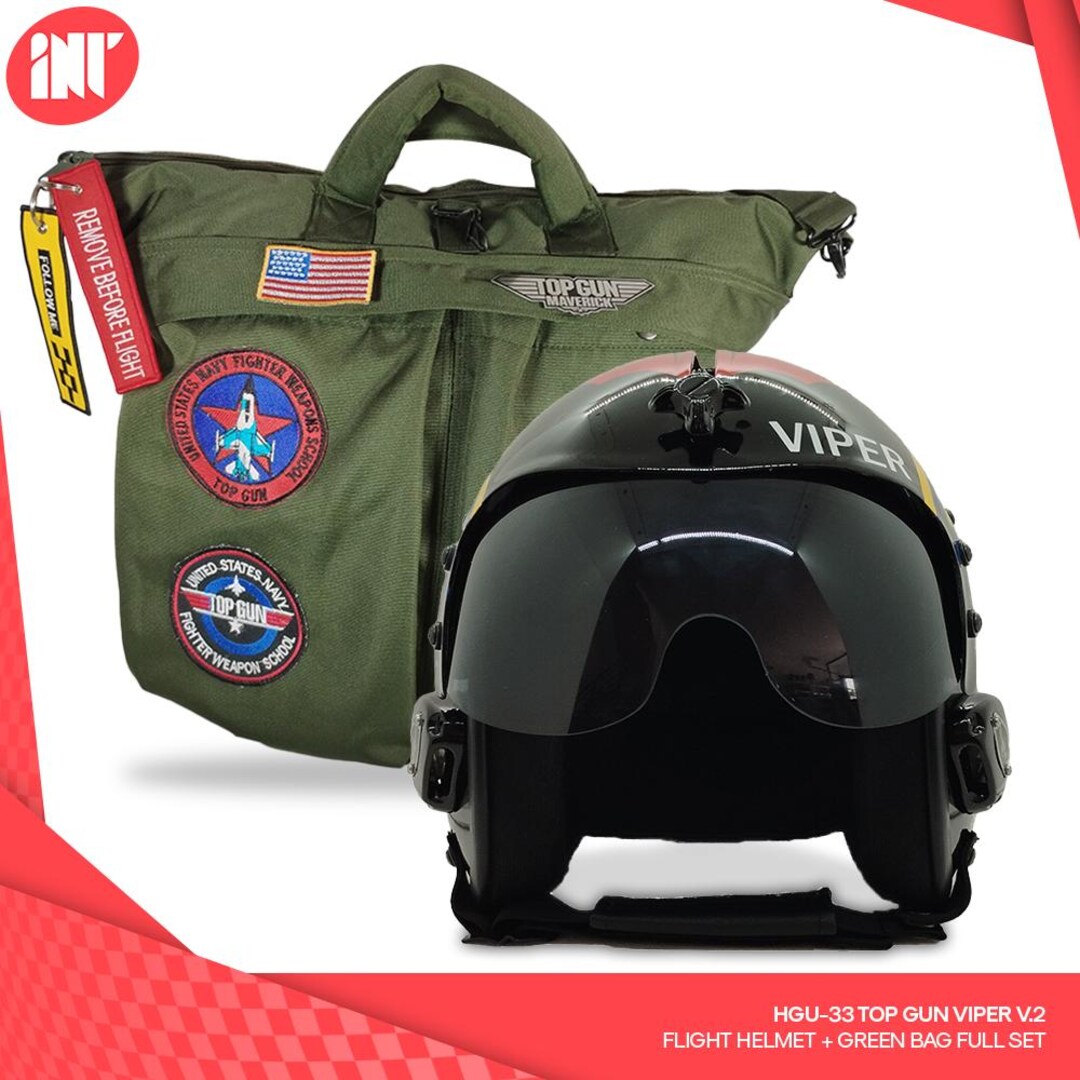 HGU-33 Top Gun Viper V.2 Flight Helmet - Etsy