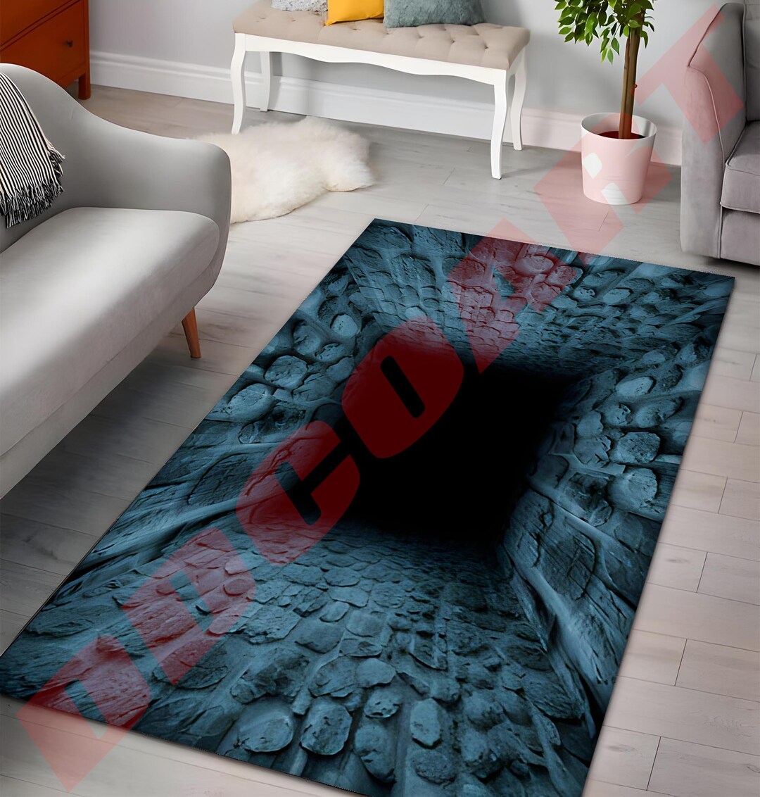 3D Rug, 3D Design, Deep Hole Rug, 3D Illusion Rug, Illusion Rug ...