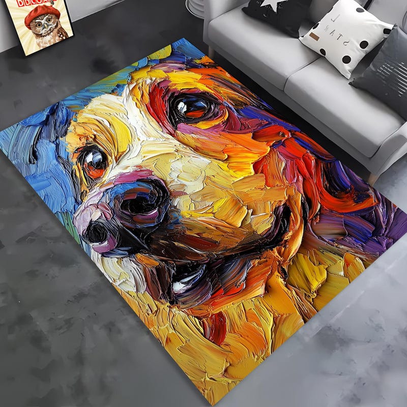 Dog Rug - Etsy