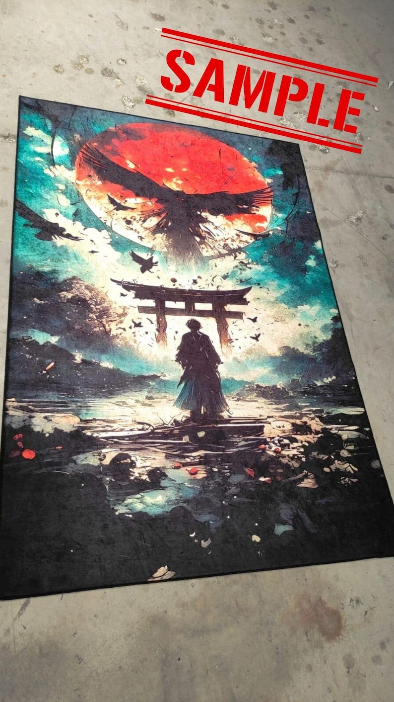 Sun and Moon Round Rug: Mystical Celestial Home Decor - Etsy