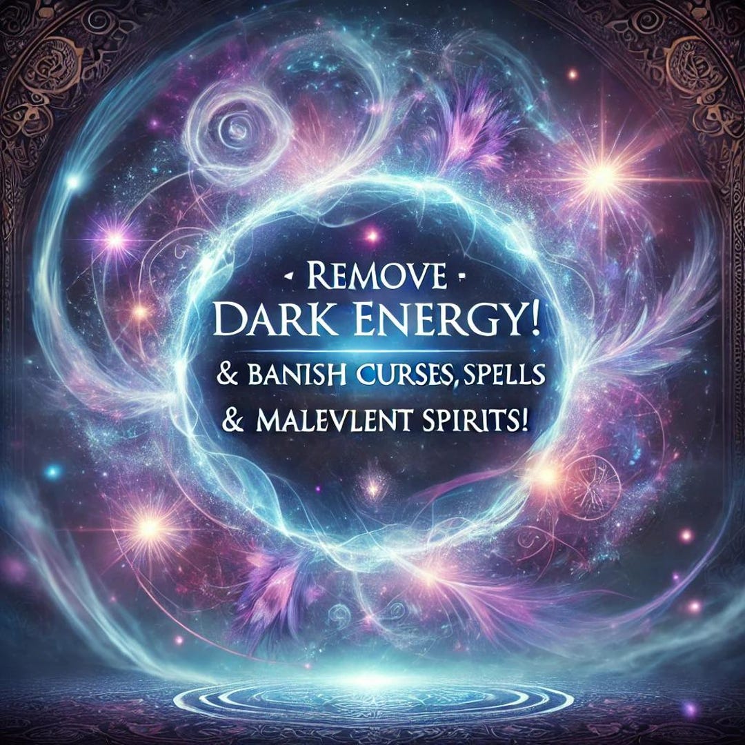 REMOVE DARK ENERGY! Banish Curses, Spells & Malevolent Spirits! - Etsy