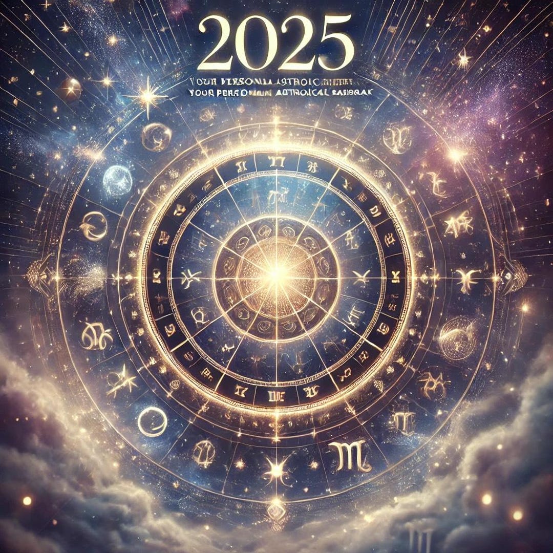 2025 Cosmic Blueprint: Your Personalized Astrological Roadmap - Etsy