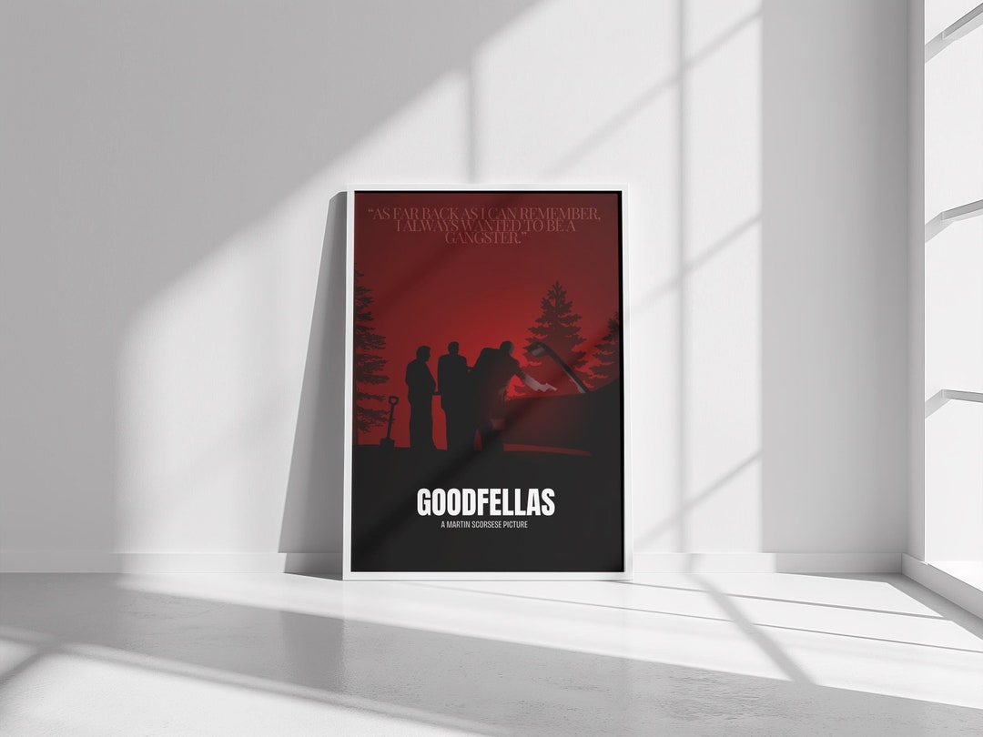 Goodfellas Movie Poster Digital Print Download Digital Download Wall ...