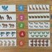 Animal Counting Cards - Etsy