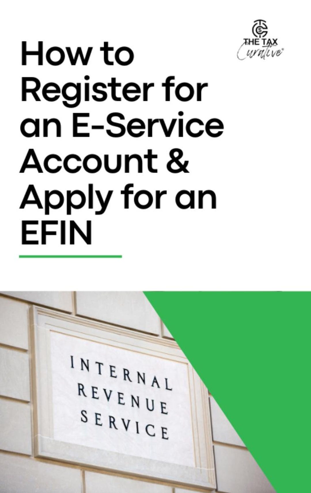 How to Register for an E-service Account & Apply for an EFIN - Etsy