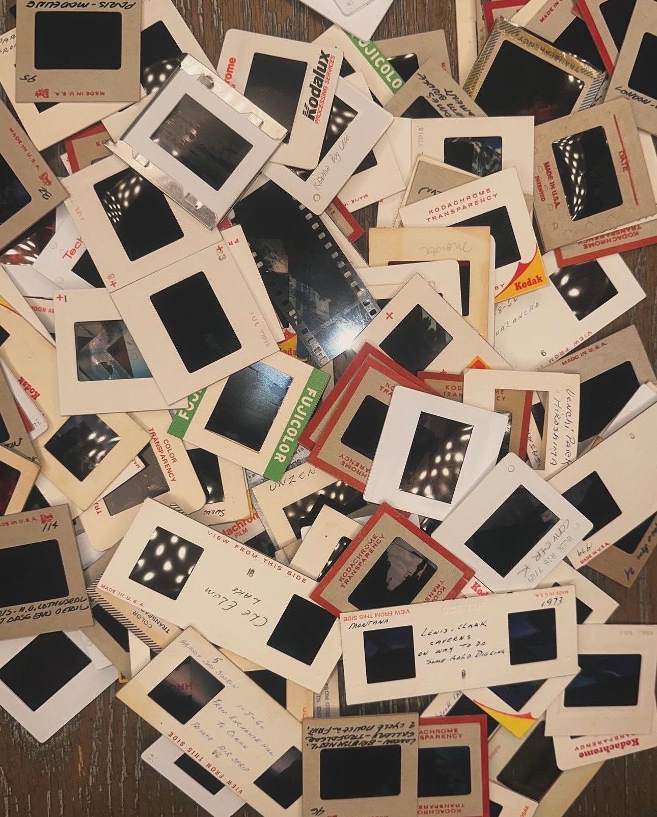 1950-70 Travel Negative Slides. London, Paris, Japan, Etc. Shakers ...