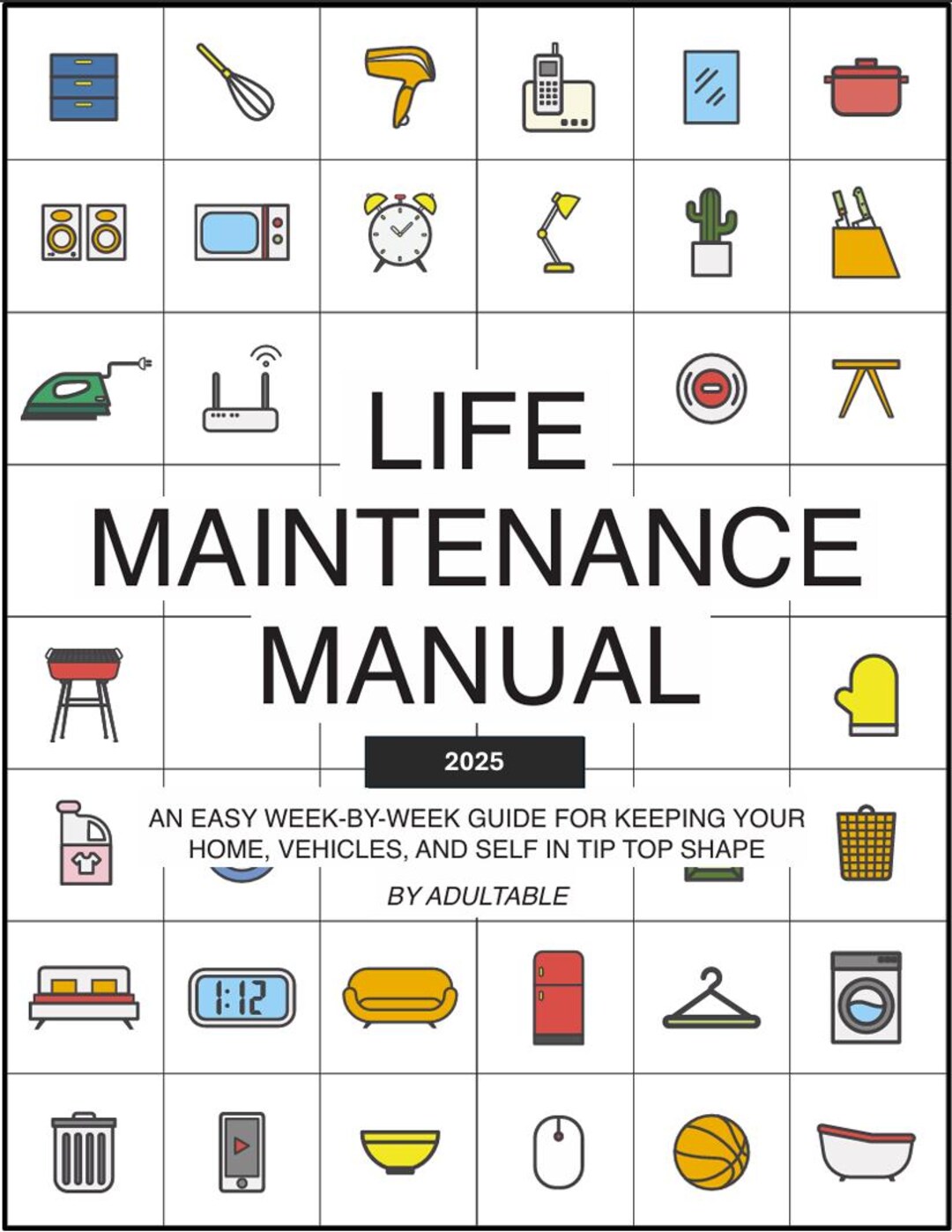 2025 Life Maintenance Manual - Digital Download - Etsy