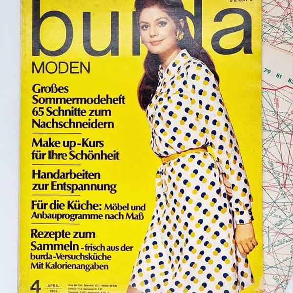 1970s Burda Moden - Etsy