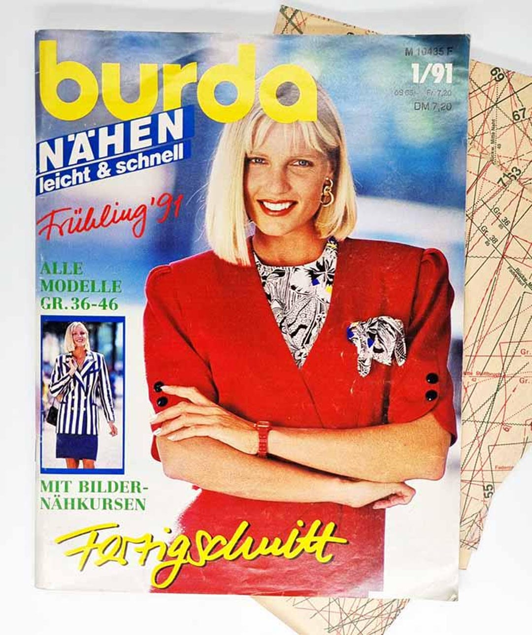 30+ Patterns, 1991 Burda Special Sewing Made Easy Autumn Winter Fashion ...