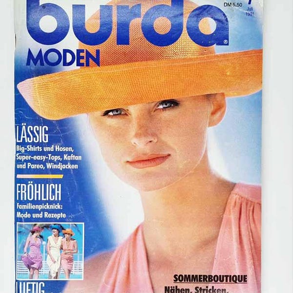 Burda Magazine Russia - Etsy