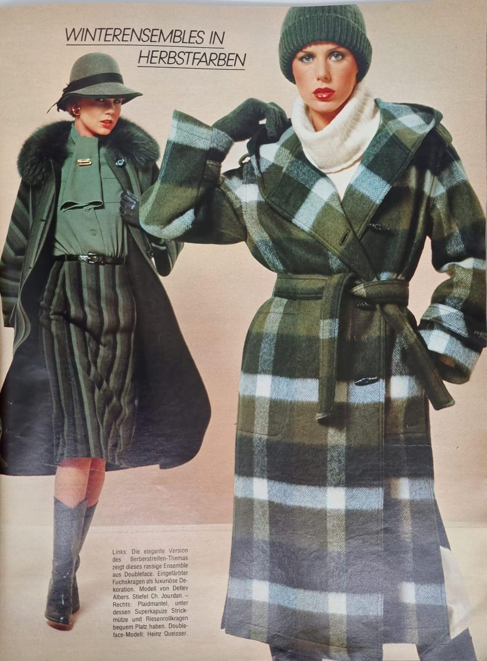 Burda Moden 1976 1977 Autumn Winter Special International Edition With ...
