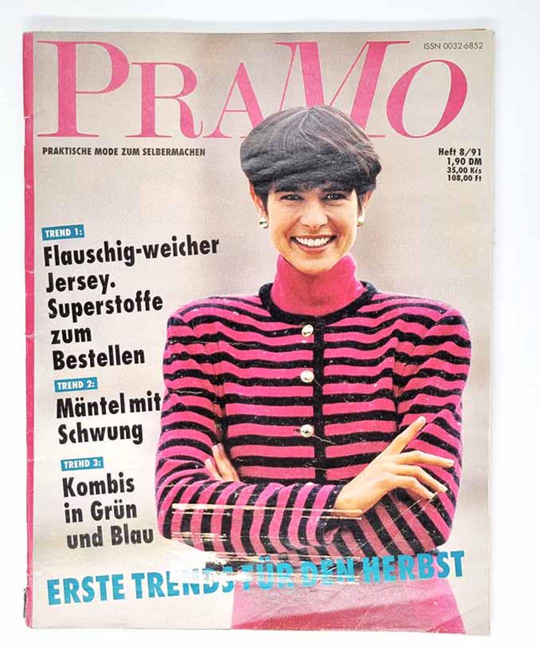 55+ Patterns, 8/1991 Pramo Praktische Mode August Vintage Fashion ...