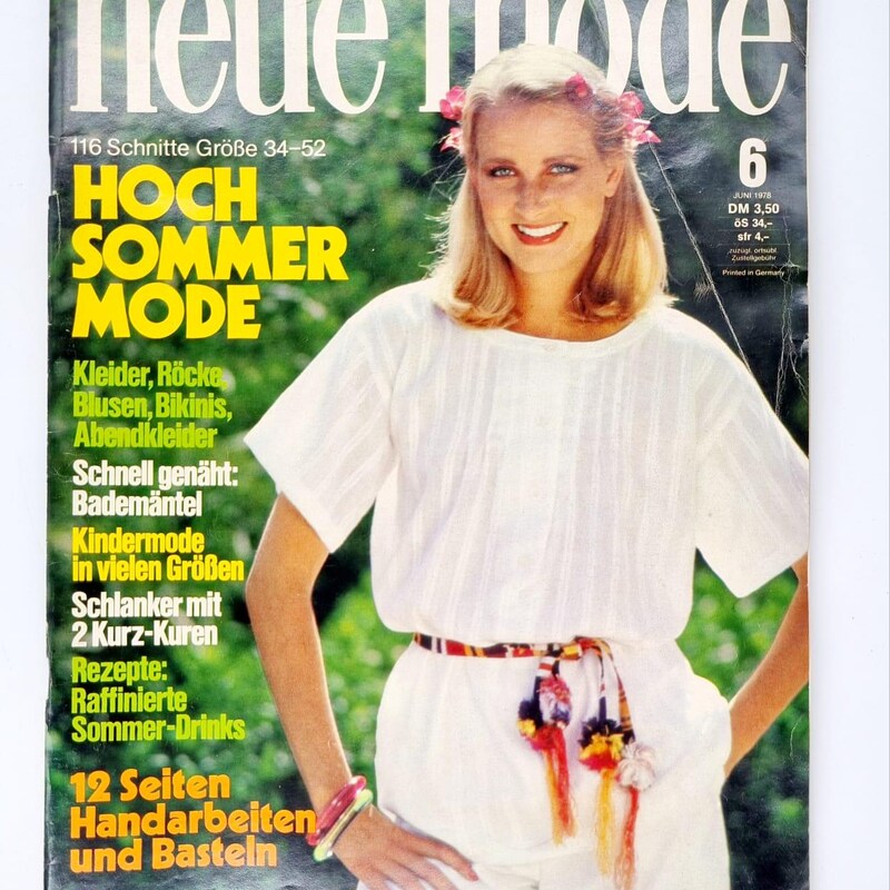 Neue Mode Sewing Patterns - Etsy