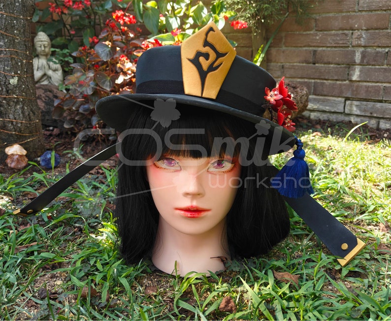 Hu Tao Inspired Hat From Genshin Impact - Etsy