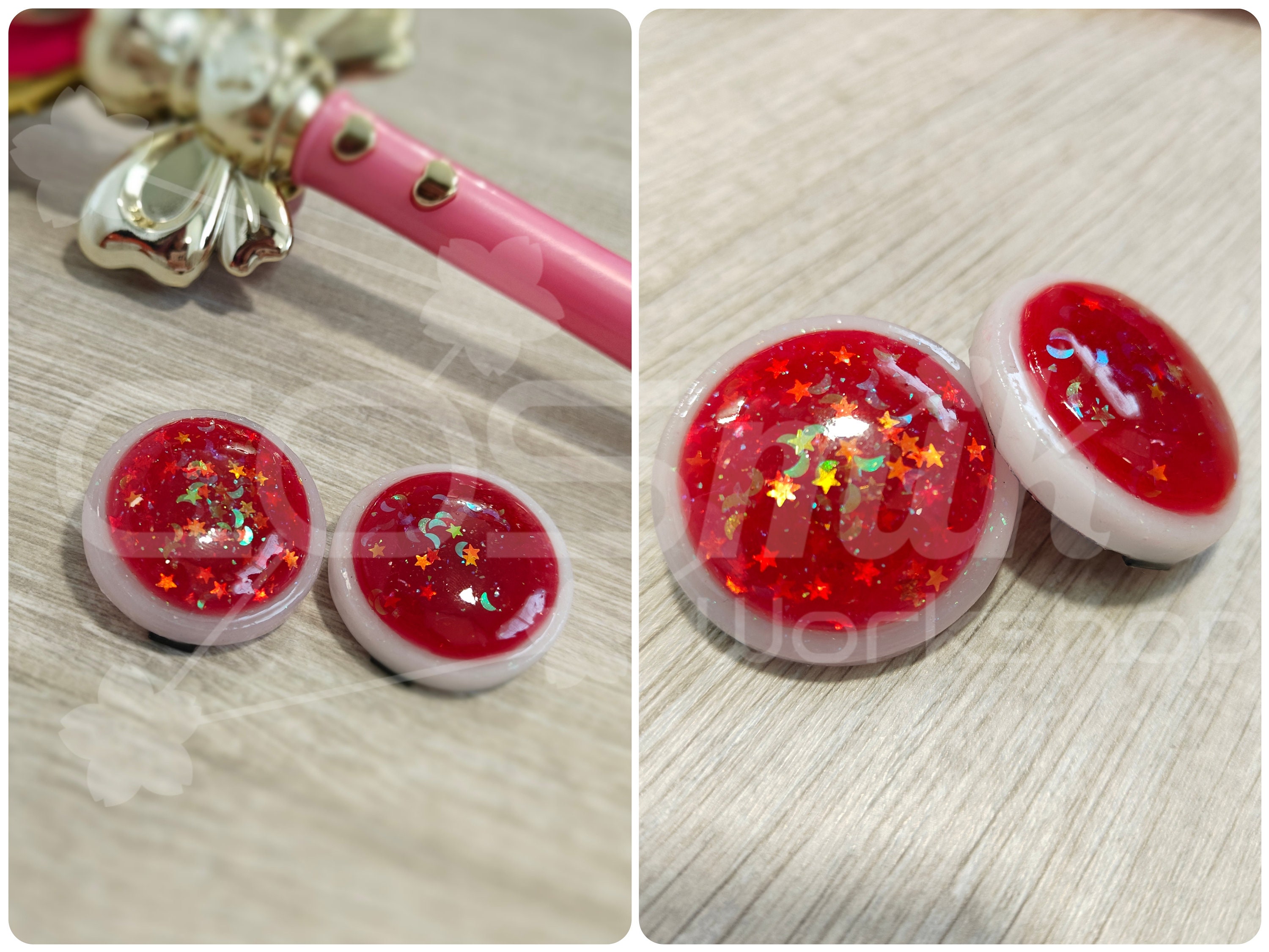 Bun Hair Clips - Sailor Moon - Etsy