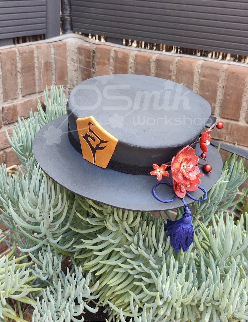 Hu Tao Inspired Hat From Genshin Impact - Etsy