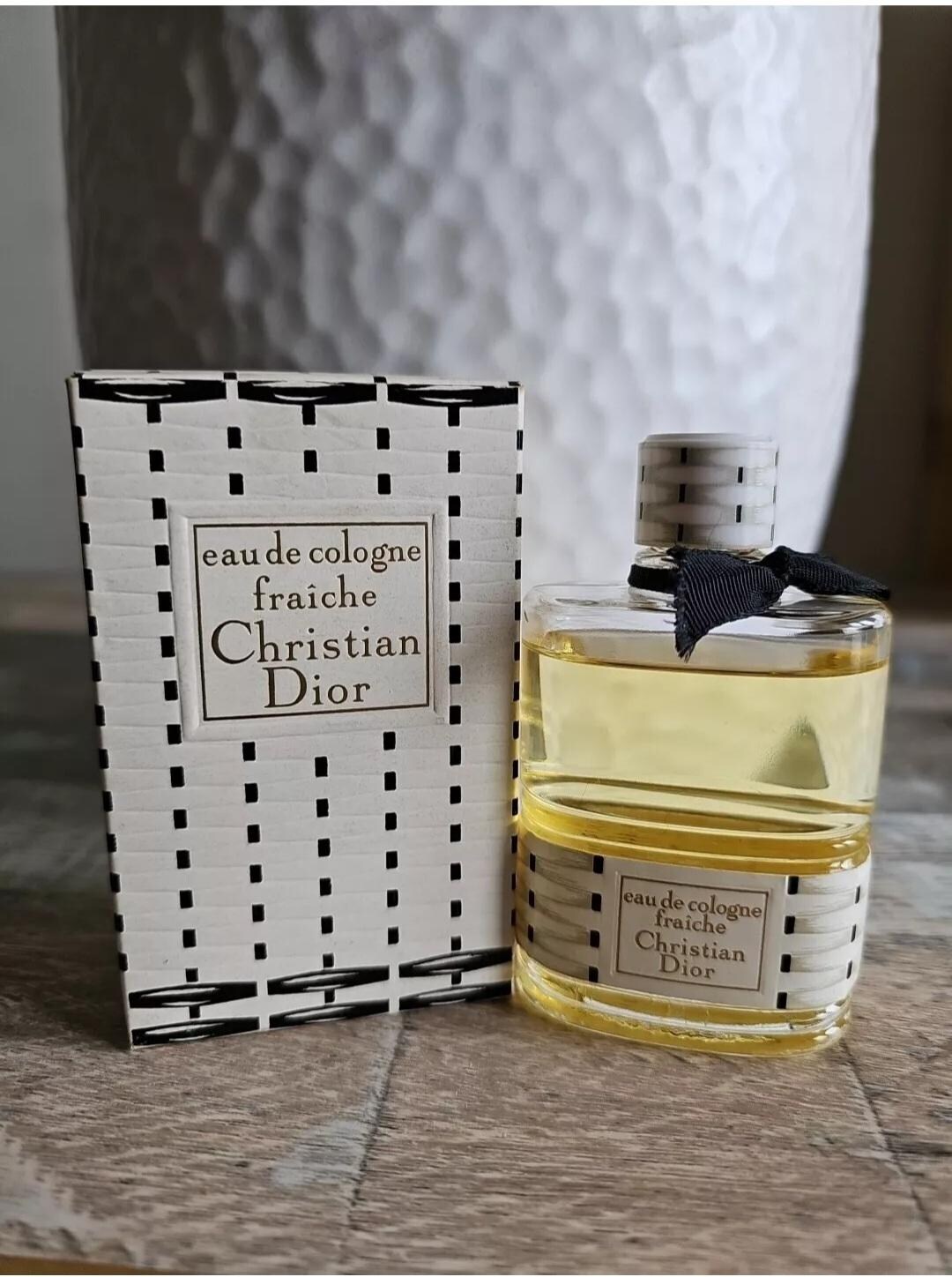 Eau FRAICHE by CHRISTIAN DIOR Splash Cologne 2 Oz~60ml 50s Version - Etsy