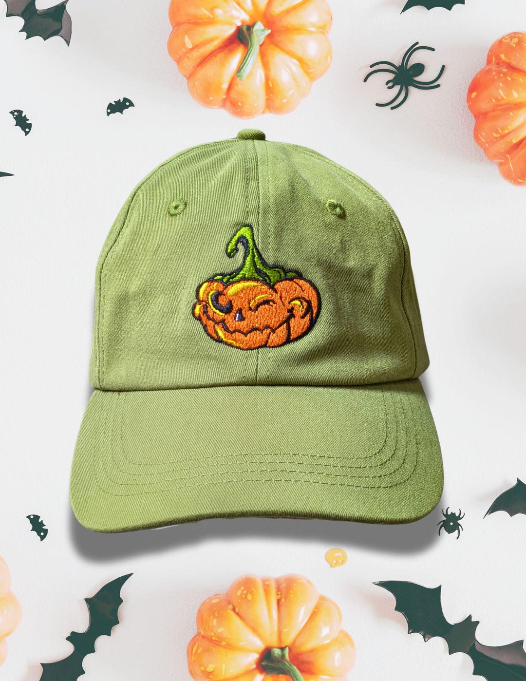 Pumpkin Baseball Hat Cute and Cozy Fall Embroidery - Etsy