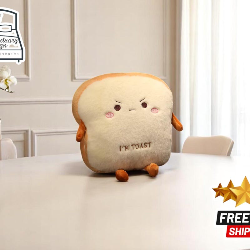 Bread Plush Pillow - Etsy
