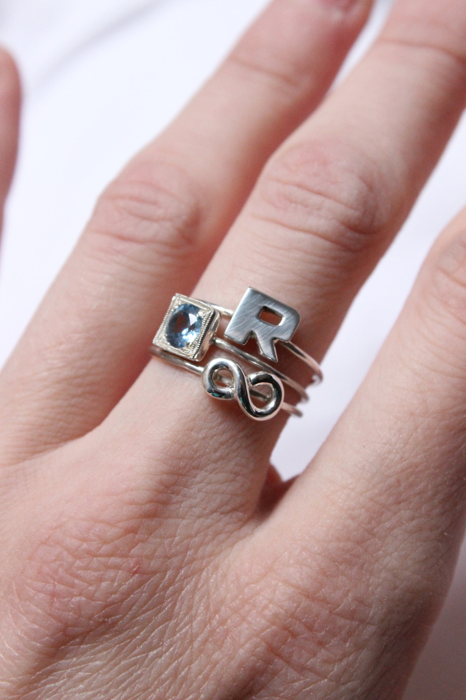 Stacking Rings Sterling Silver Made to Order Custom Ring - Etsy